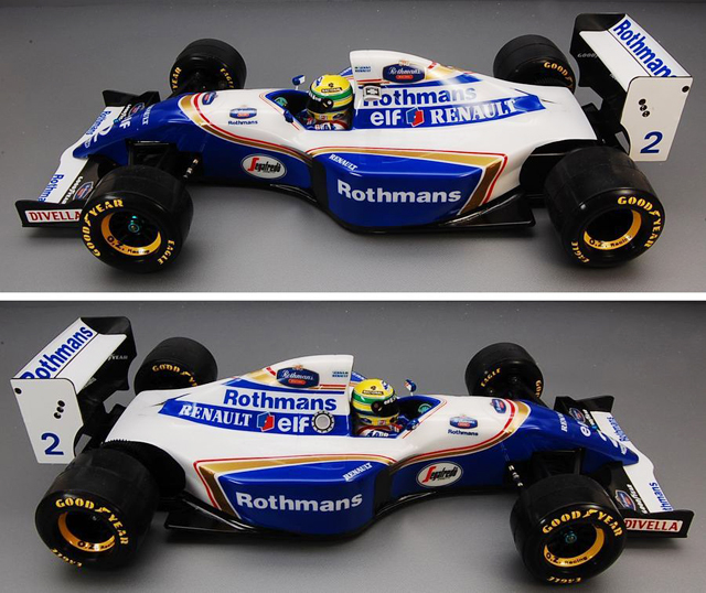 1/10 1994 F1 Williams FW16 Senna RC car body with decal for Tamiya F103 F104W | eBay